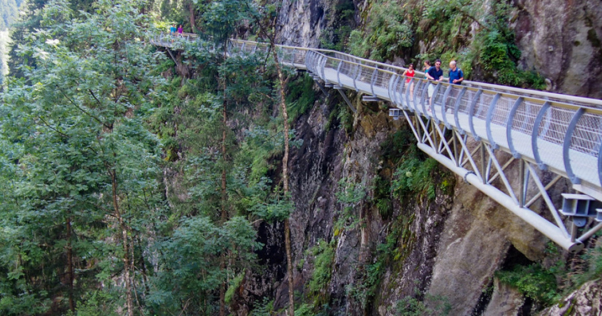 Auf dem Passerschluchtenweg | SALTO